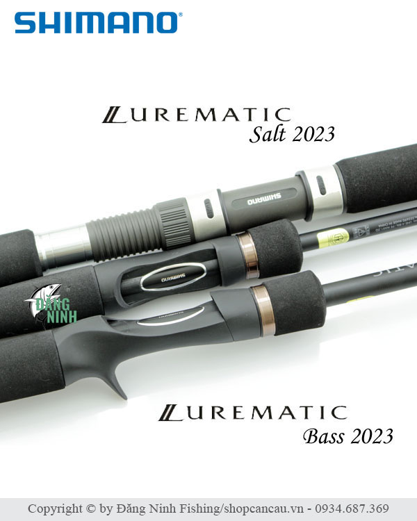 Cần lure Shimano LureMatic - 2023